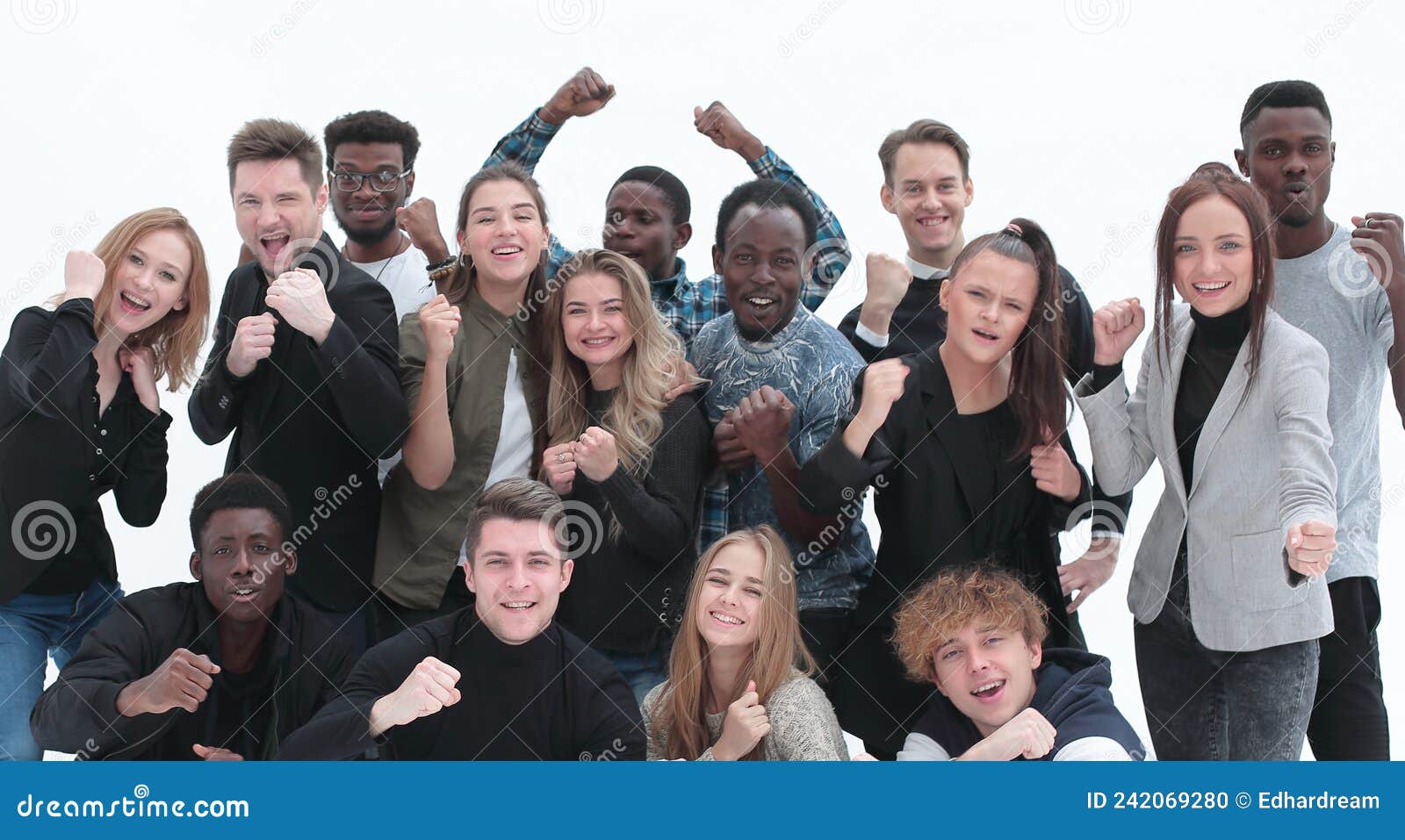 Group of Beautiful Young People Stock Photo - Image of culture ...