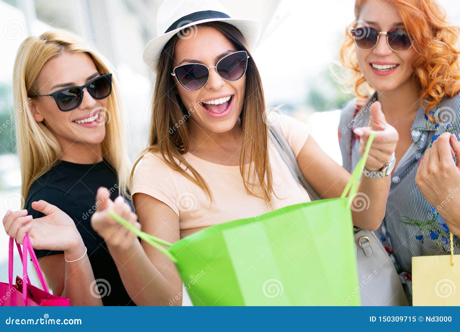 Group of Beautiful Women Smiling and Having Fun Together Stock Image ...