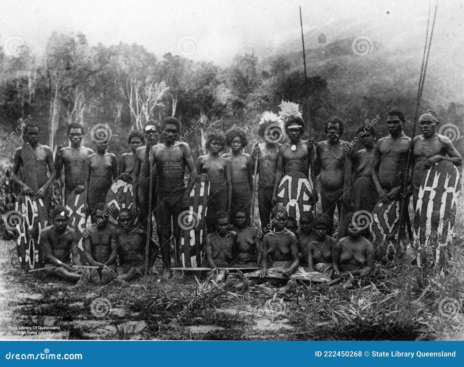 Group From Bellenden-Ker, 1890s Picture. Image: 222450268