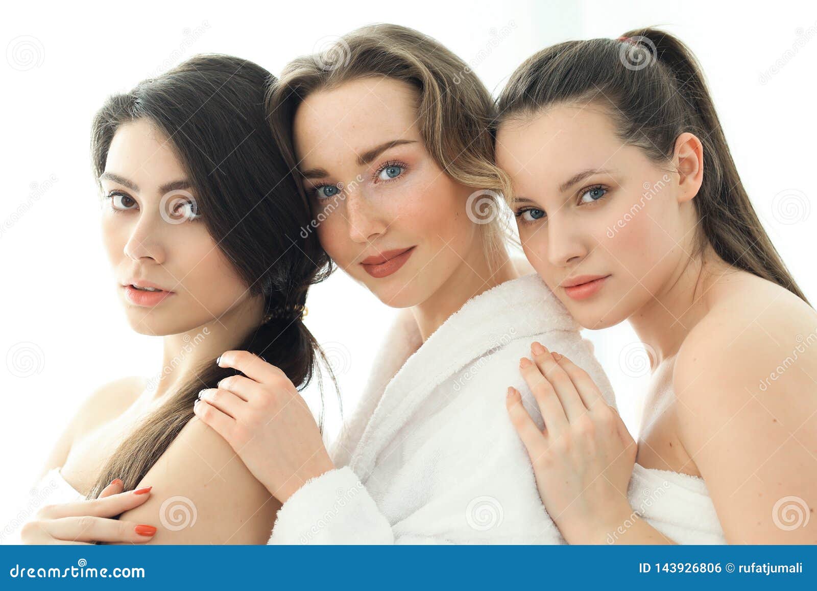 Women in spa stock photo. Image of resort, skin, females - 143926806