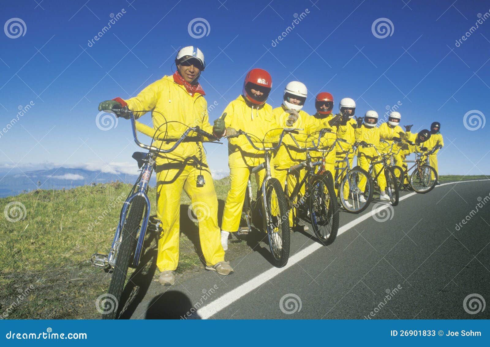 Group of bicyclists riding editorial stock photo. Image of team - 26901833