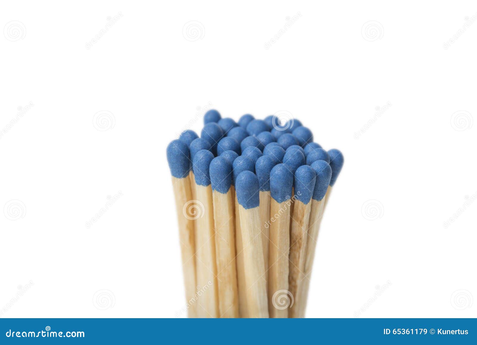 Group of Blue Matches on White Stock Image - Image of team, inflame ...