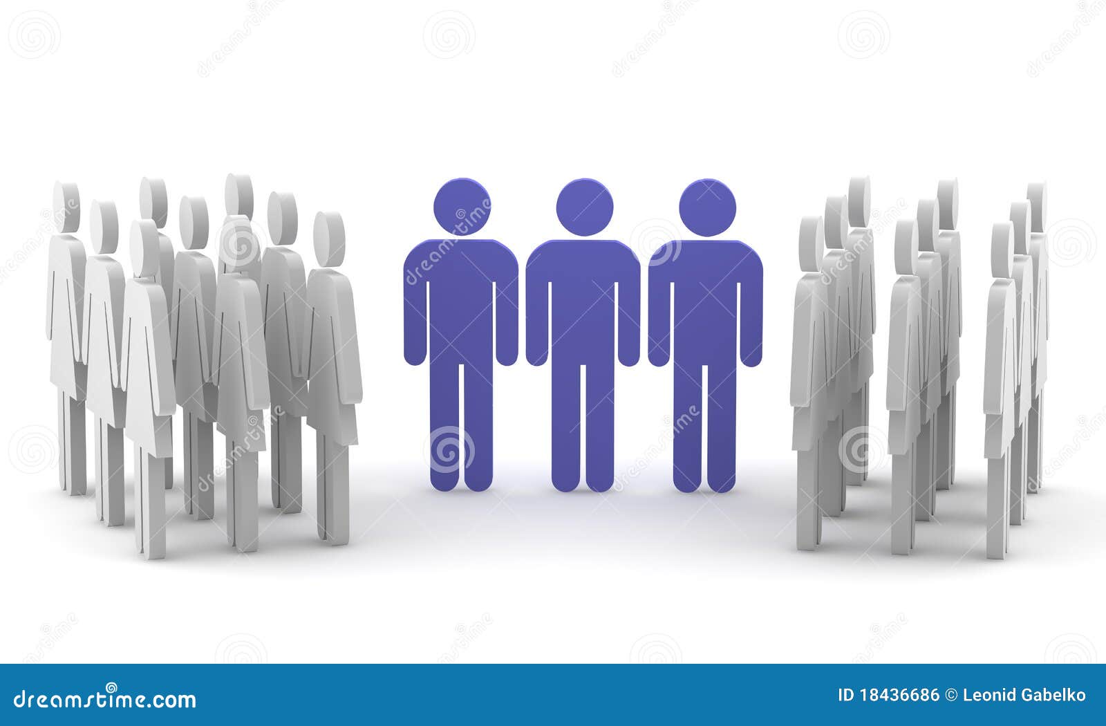 Group of boss stock illustration. Illustration of corporate - 18436686