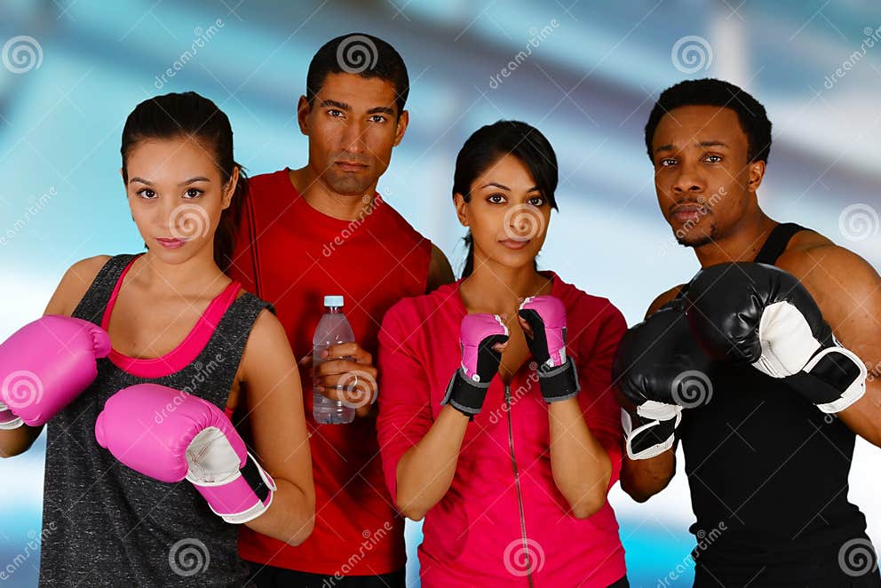 Group Boxing stock image. Image of arts, health, martial - 39012851
