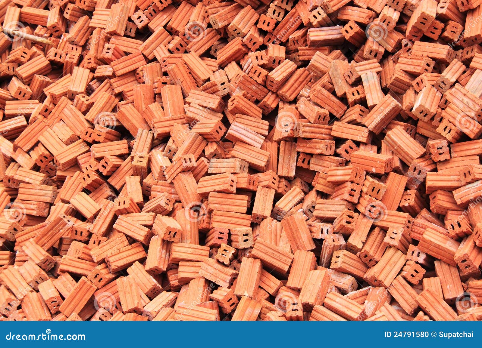 Group of Bricks Square Construction Materials Stock Photo - Image of ...