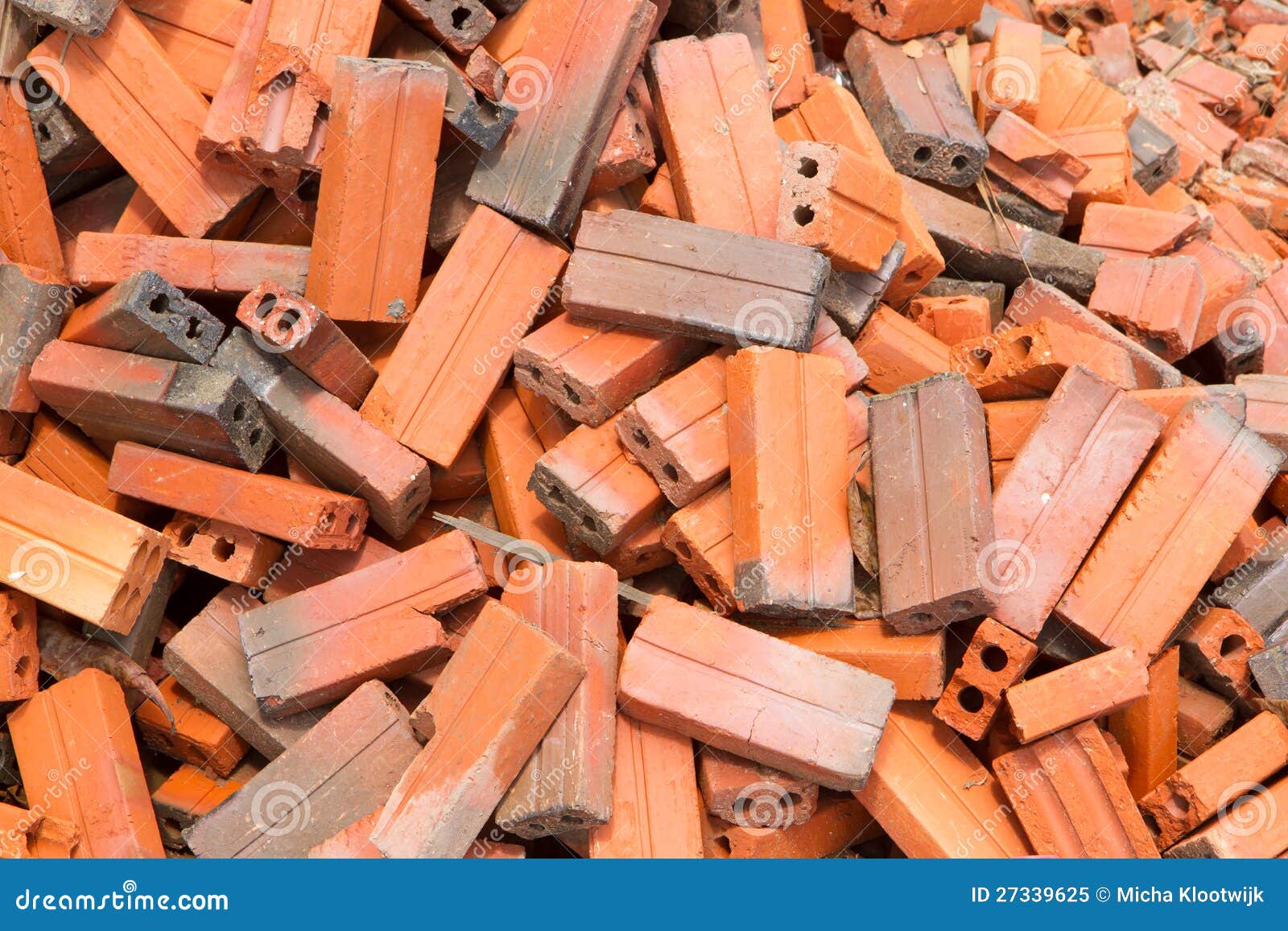 Group of Bricks Square Construction Materials Stock Image - Image of ...