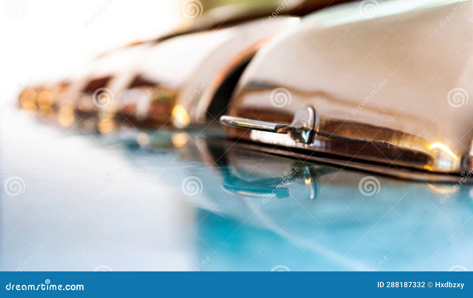 Group of Buffet Heated Trays in a Line Stock Photo - Image of heated ...