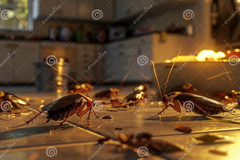 A Group of Bugs Crawling on the Ground. Suitable for Insect-related ...