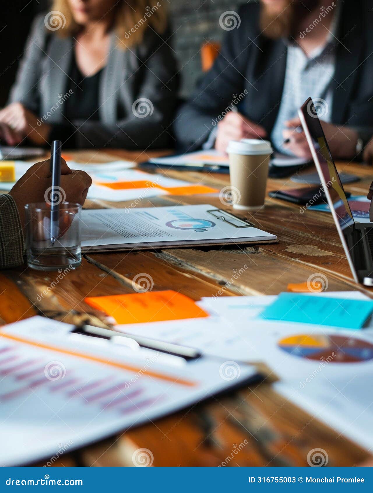 Group of Business Consultants Holding an Integrity Workshop, Using ...