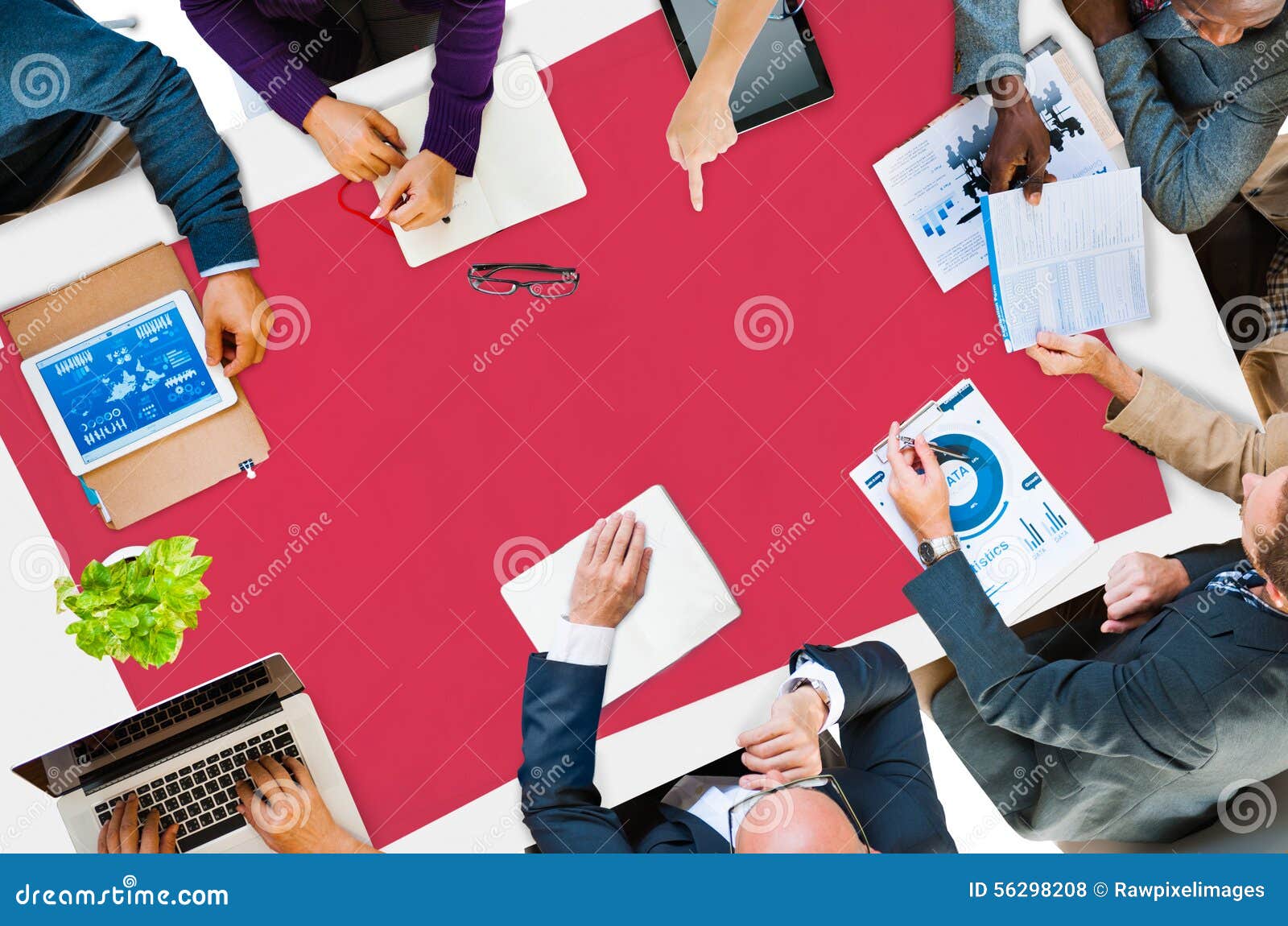 Group of Business Discussion Cooperation Strategy Concept Stock Photo ...