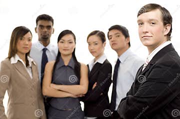 Group Business Leader 2 stock image. Image of leadership - 269113