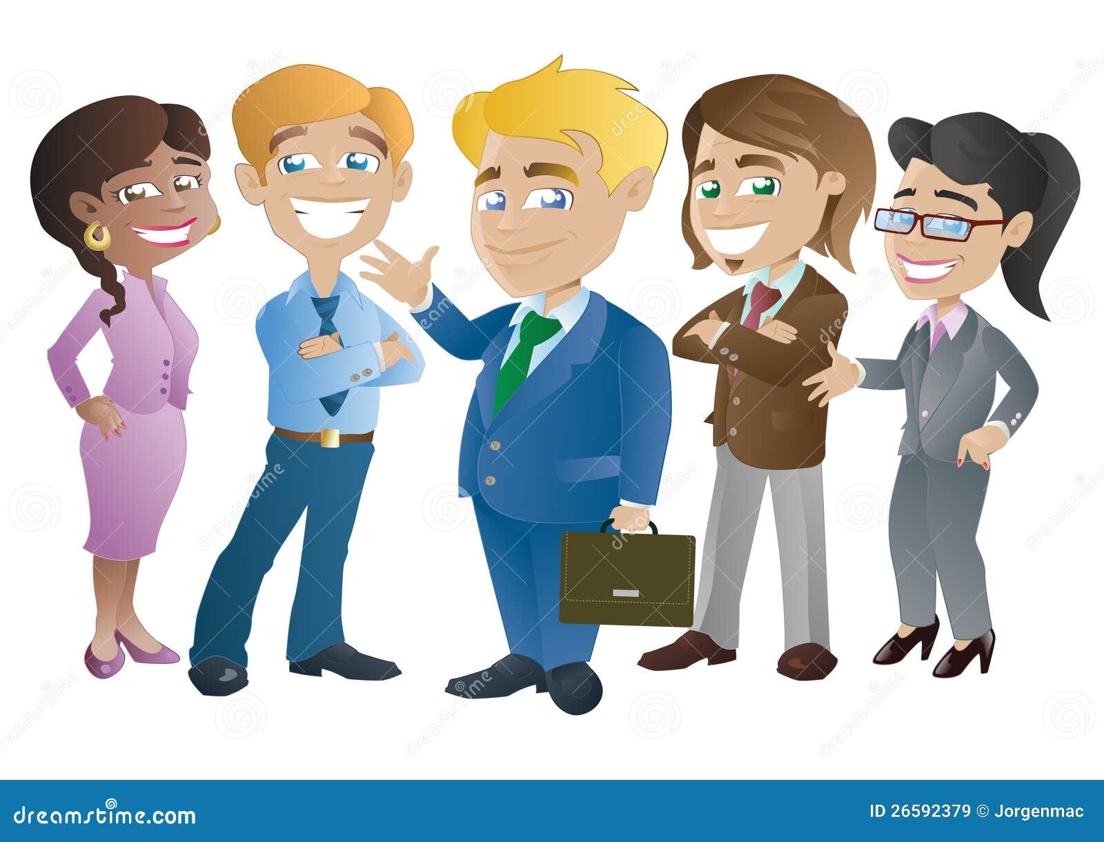 Group of Business People stock vector. Illustration of corporation ...