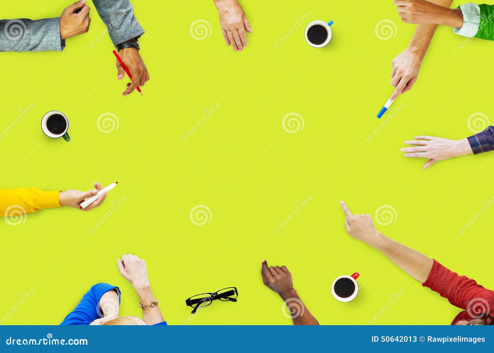 Group of Business People Brainstorm Discussion Project Concept Stock ...