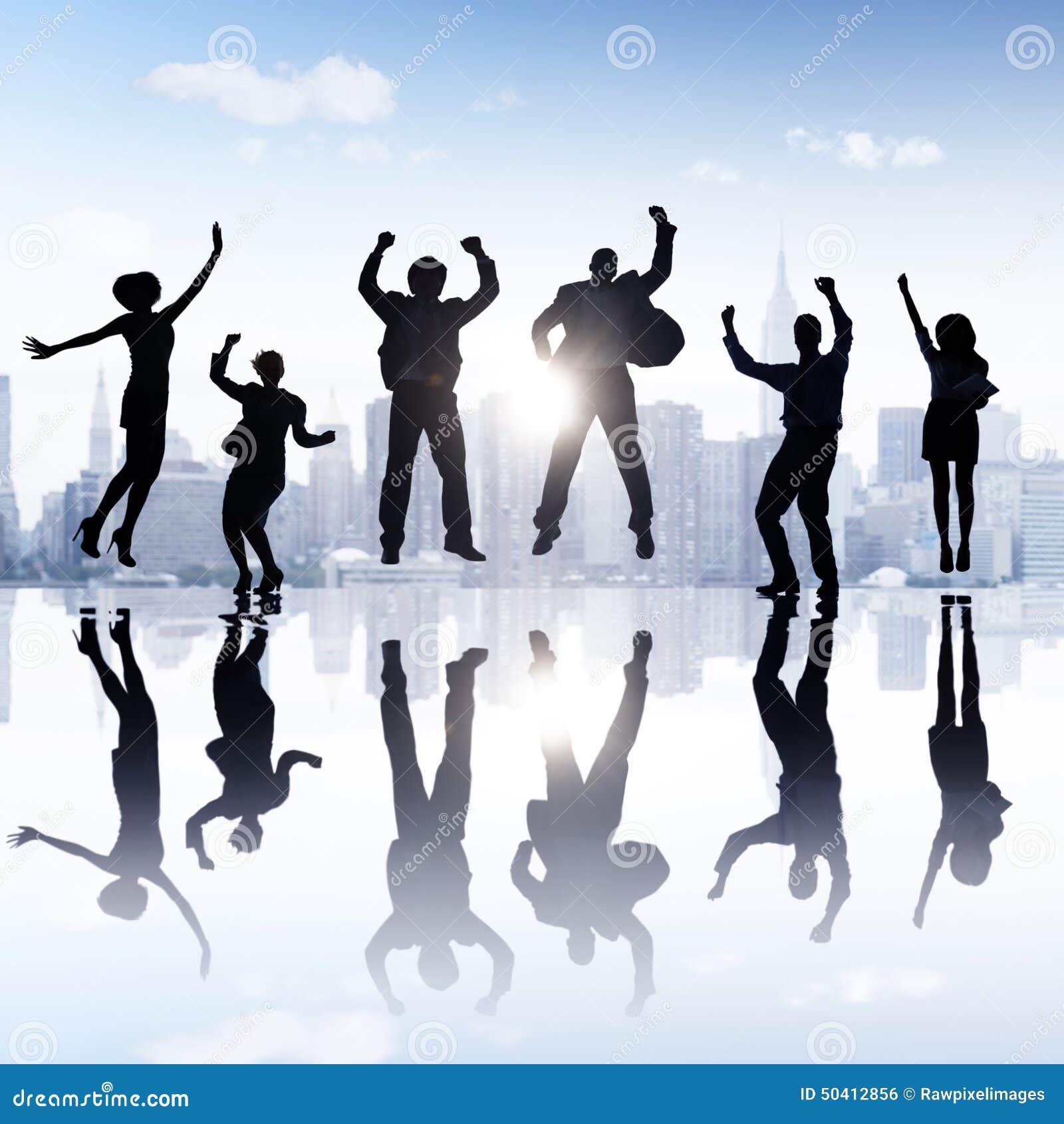 Group Business People Celebrating Cheerful Concept Stock Photo - Image ...