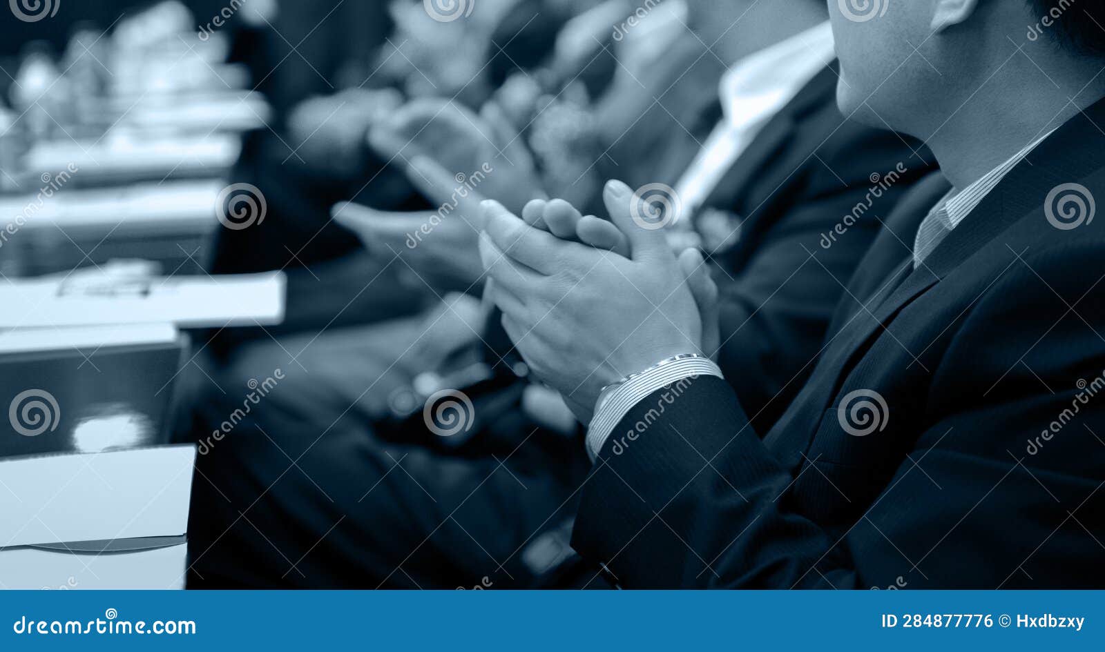 Group of Business People Clapping Stock Photo - Image of business ...