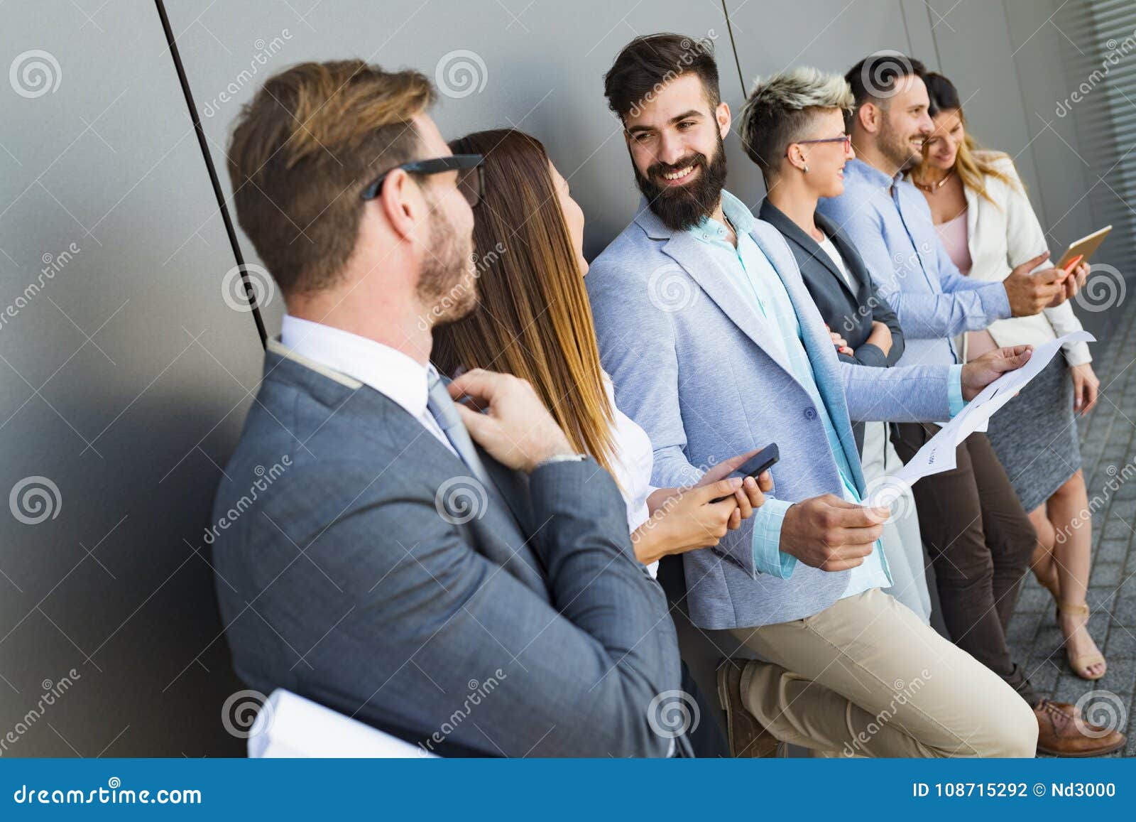 Group of Business People Collaborating in Office Stock Photo - Image of ... Group of Business People Collaborating in Office Stock Photo - Image of ...