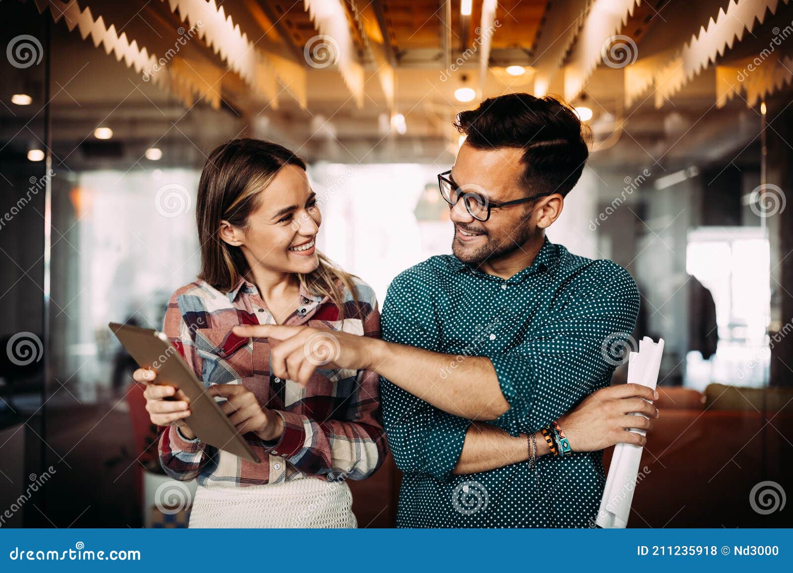 Group of Business People and Software Developers Working As a Team in ...