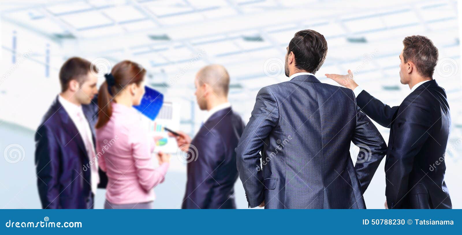 Group of Business People Discussing Stock Photo - Image of corporate ...