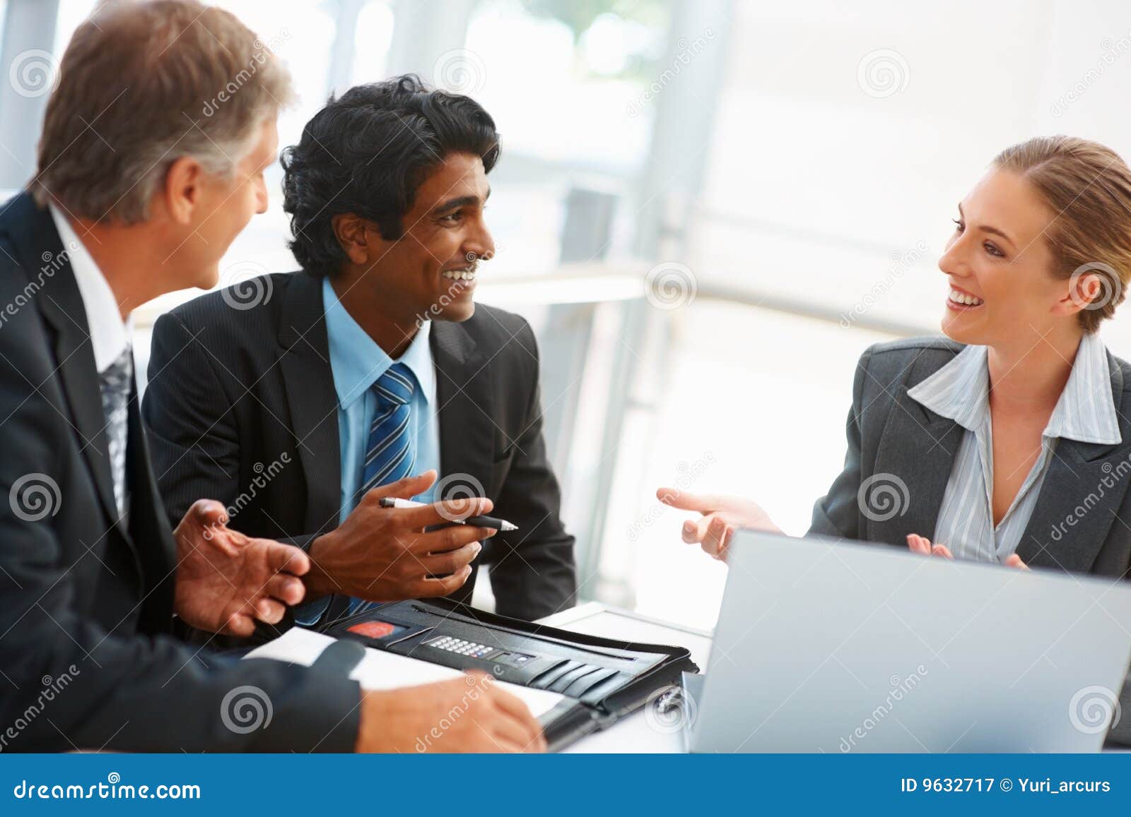 Group of Business People Discussing Issues Stock Image - Image of ...