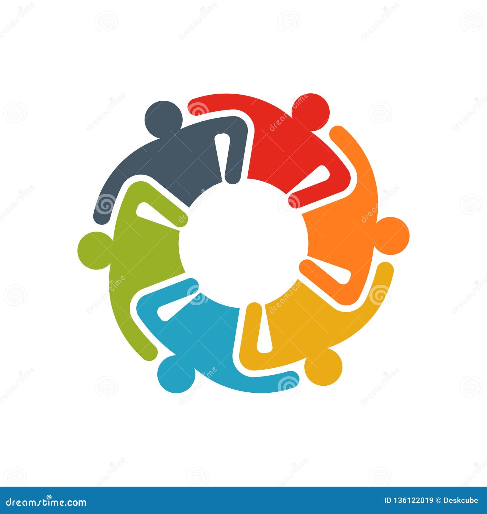 Group of Business People. Business People Doing Teamwork and Sharing ...