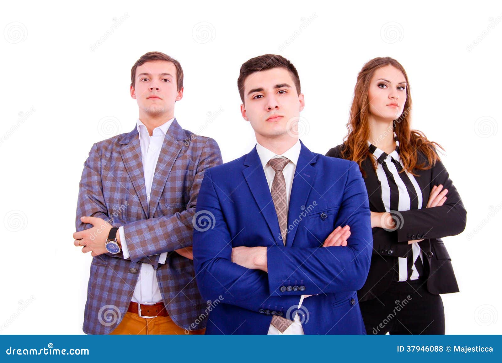 Group of Business People with Folded Hands Stock Photo - Image of ...