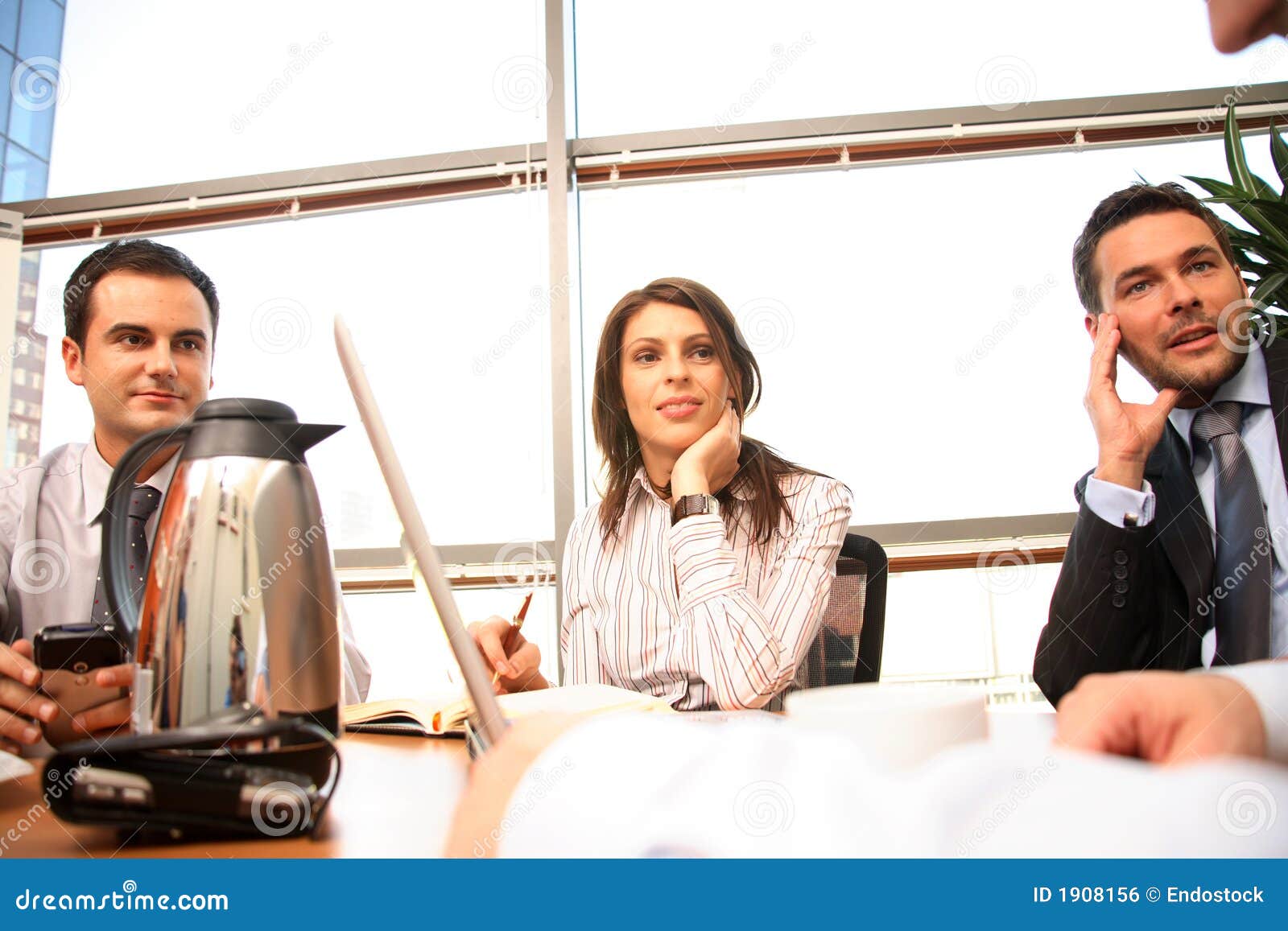 Group Business People at Informal Meeting Stock Photo - Image of ...
