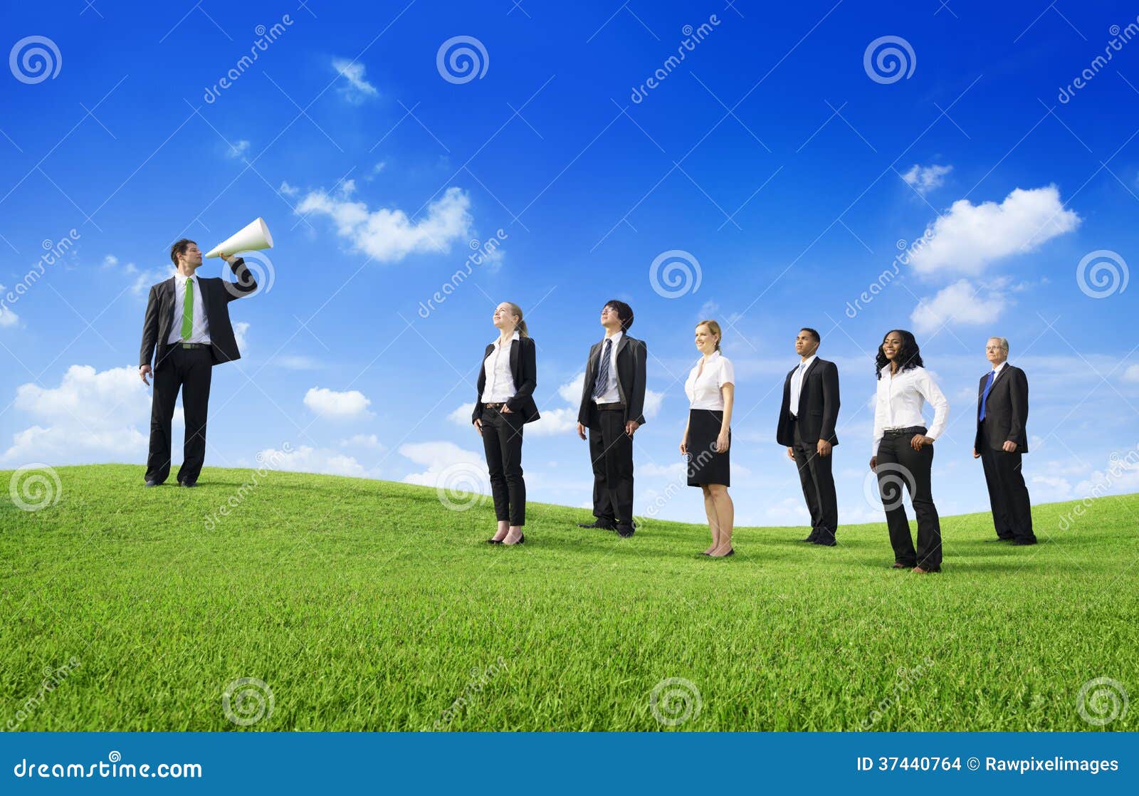 Group of Business People stock photo. Image of nature - 37440764