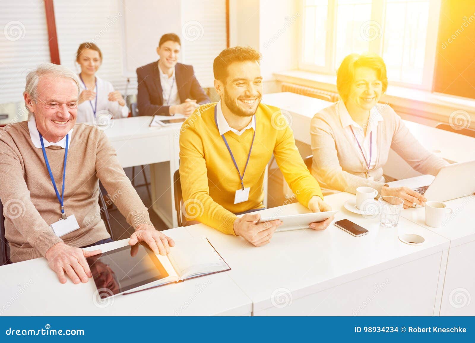 Group of Business People Learning Stock Photo - Image of success ...