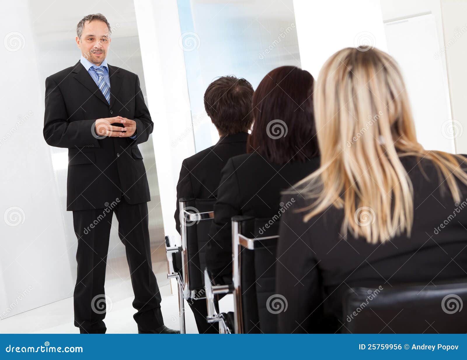 Group of Business People at the Lecture Stock Photo - Image of group ...