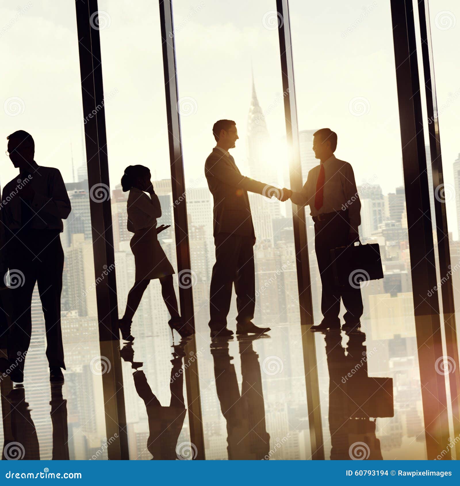 Group of Business People in Office Building Concept Stock Photo - Image ...