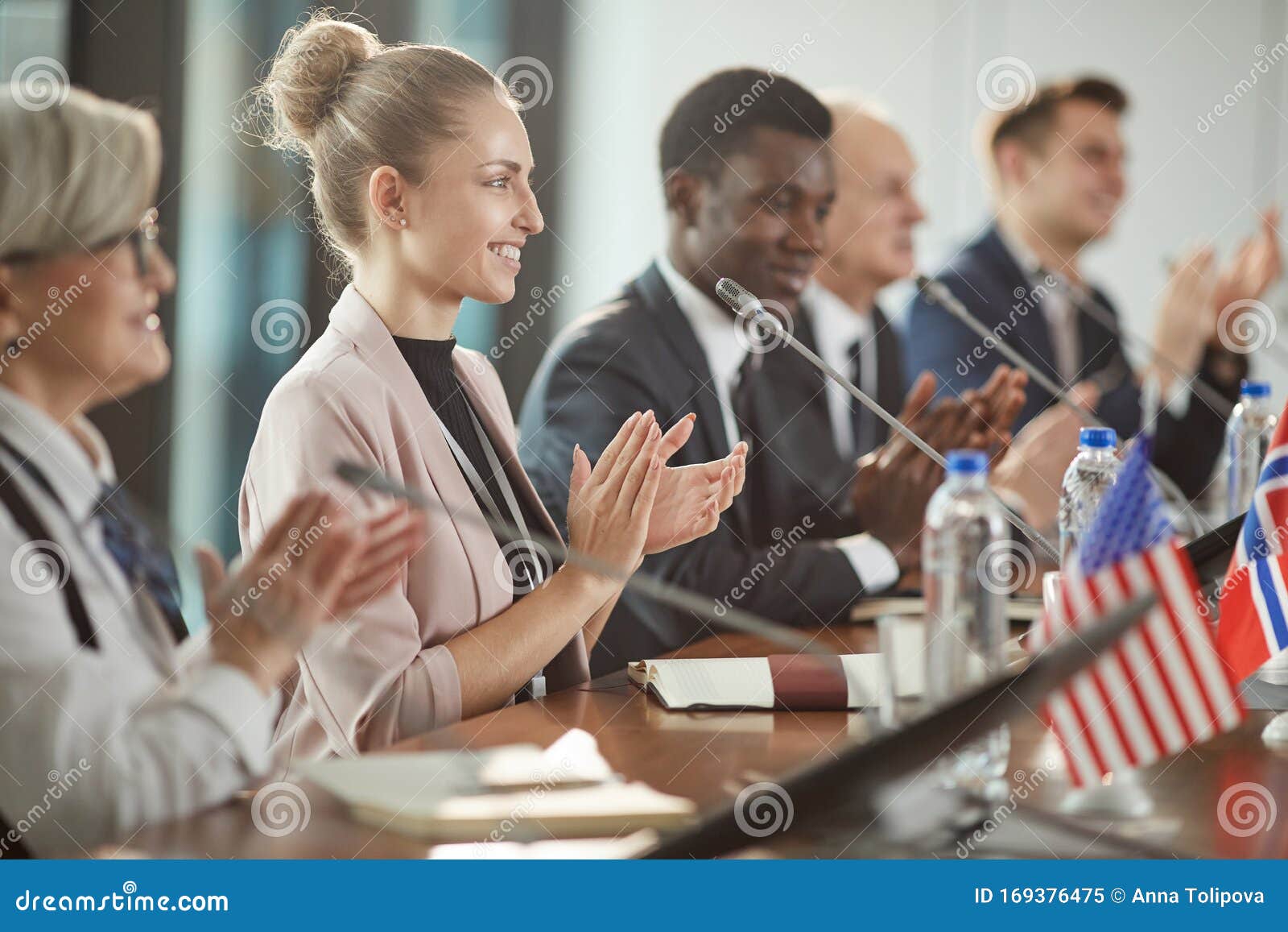 Successful Business Conference Stock Image - Image of looking ...