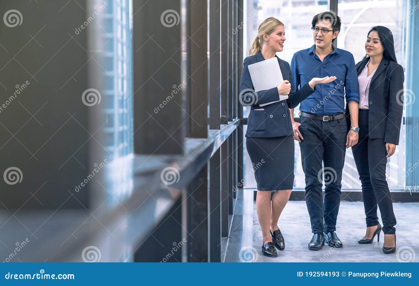 Group of Business People Talking Stock Image - Image of business, asian ...