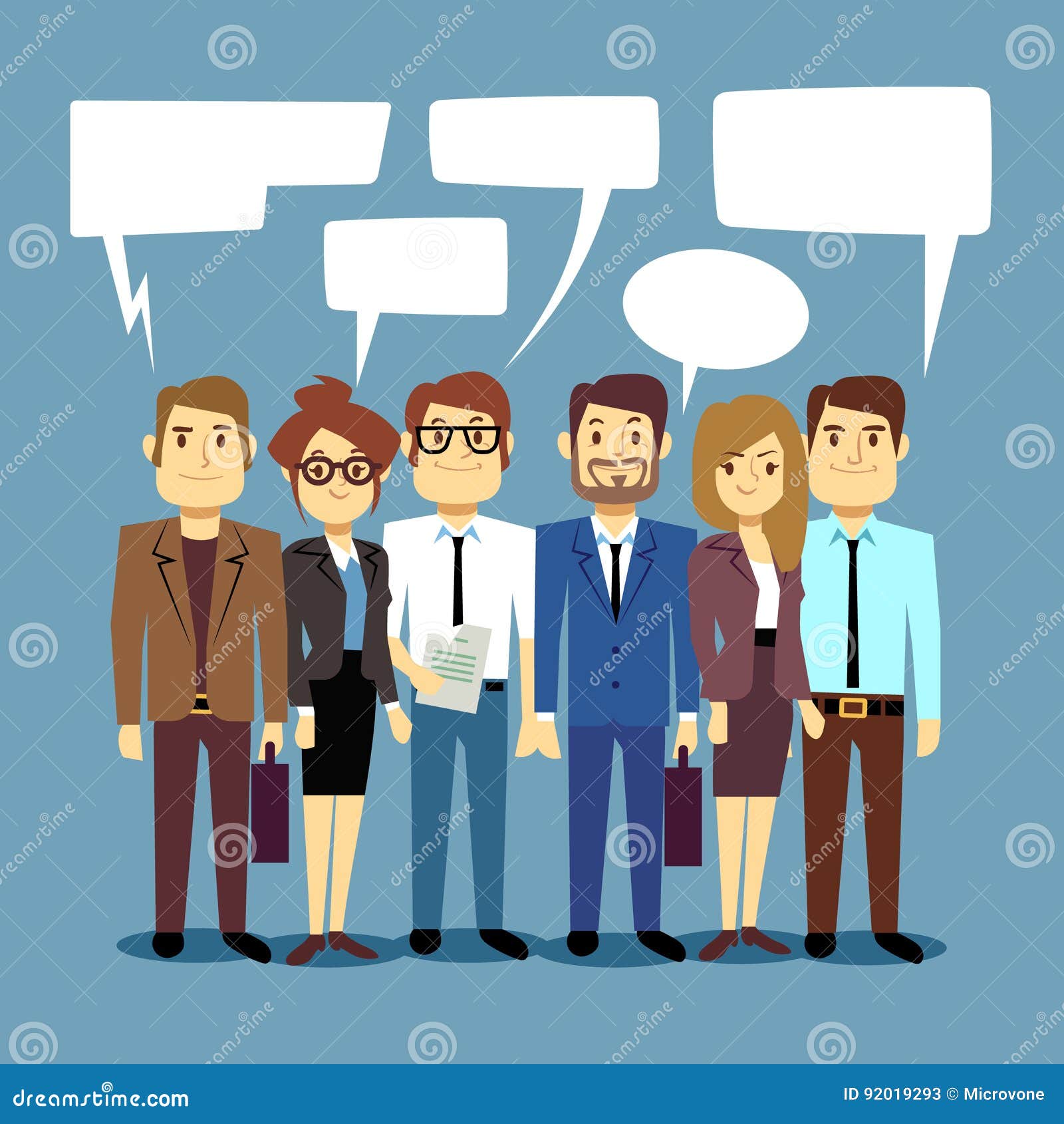 Teamwork Vector Line Icons. Isolated Collection Of Business People Icon ...