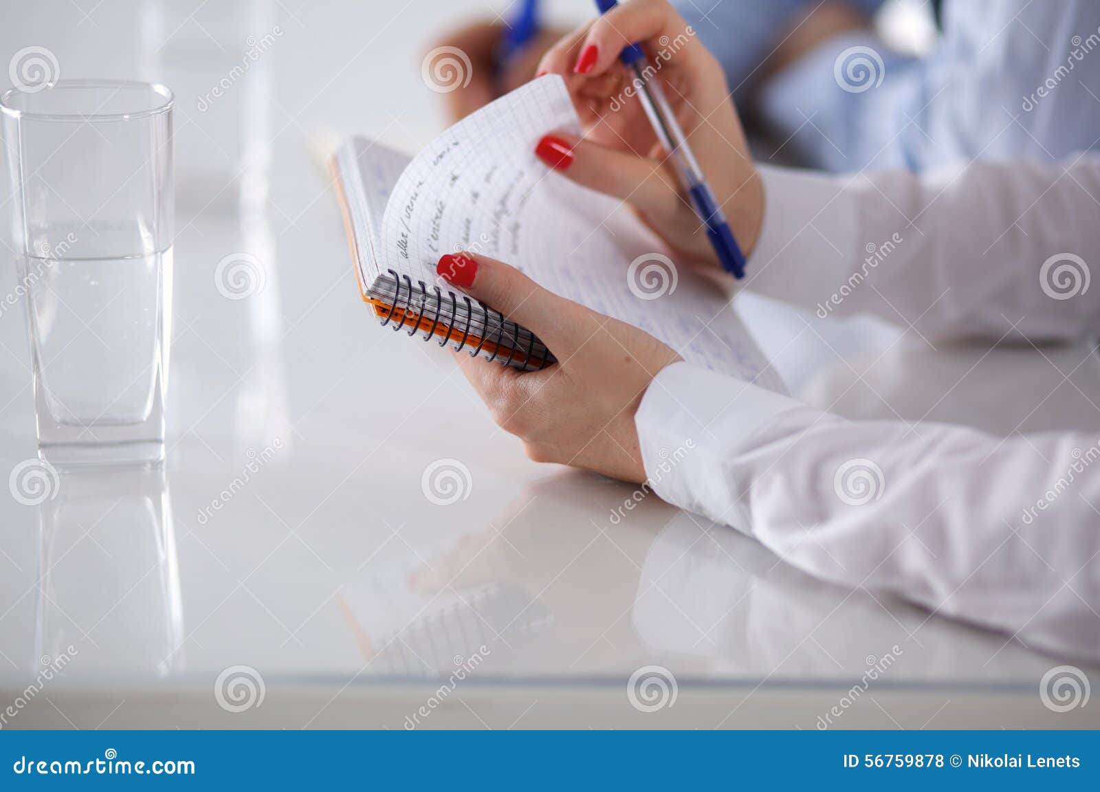 Group of Business People Working Together on White Stock Photo - Image ...