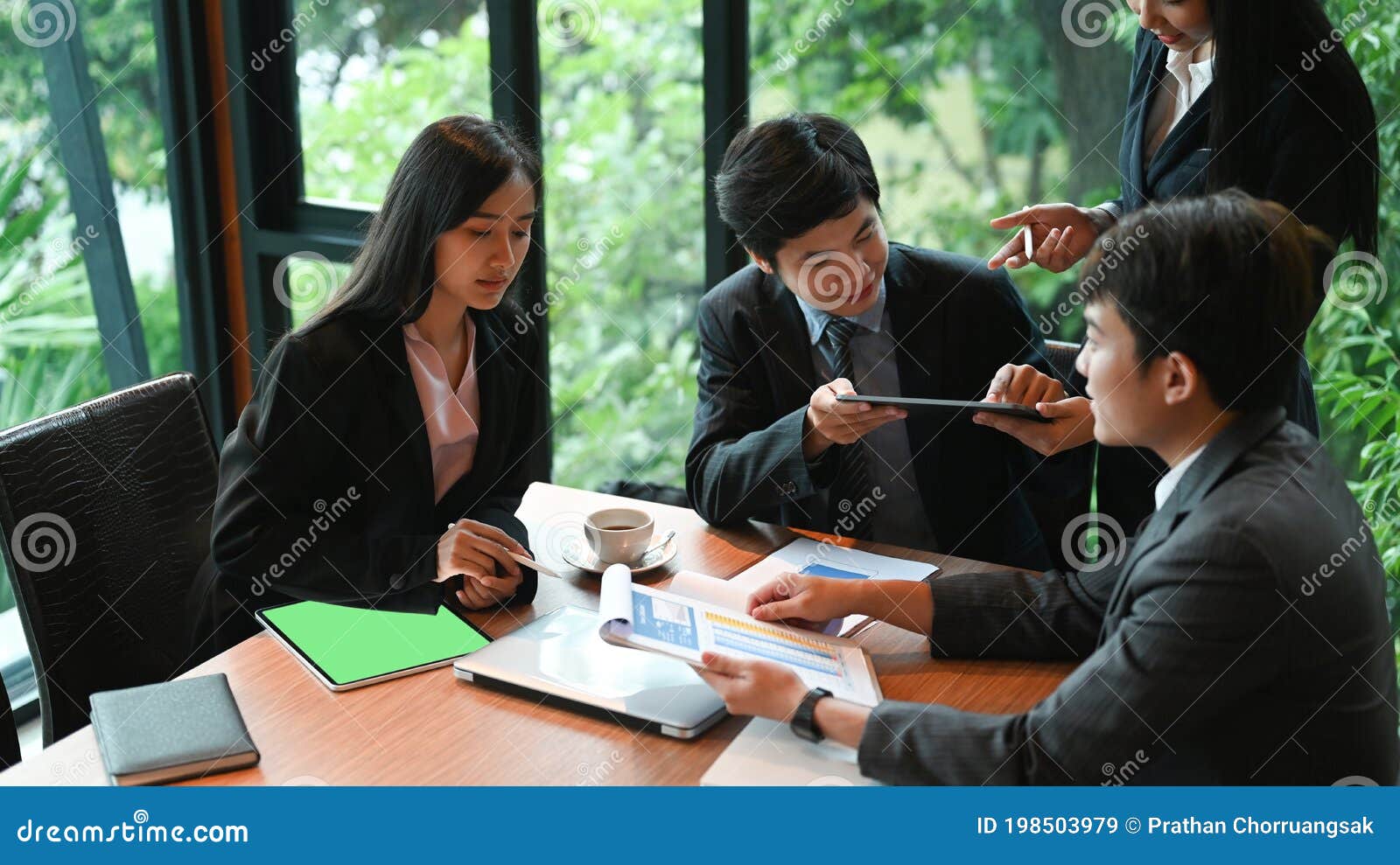 Group of Business Persons Having Different Age in Creative Business ...