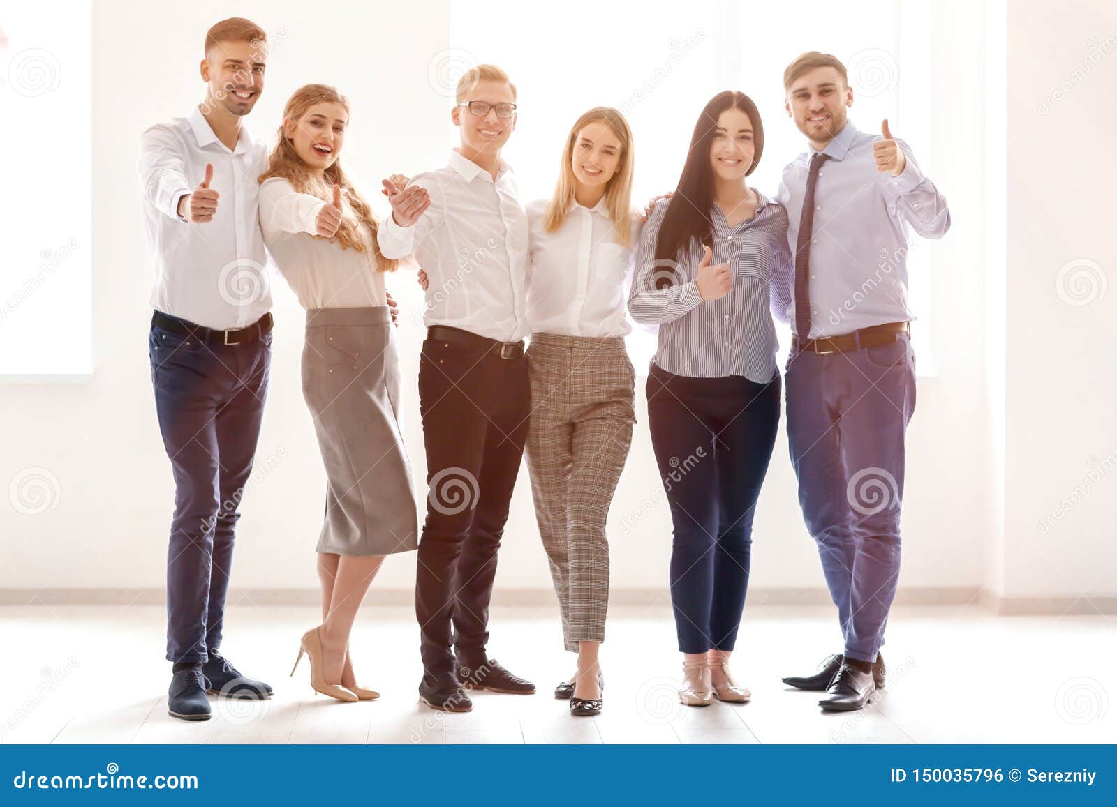 Group of Business Team in Office Stock Photo - Image of modern, career ...