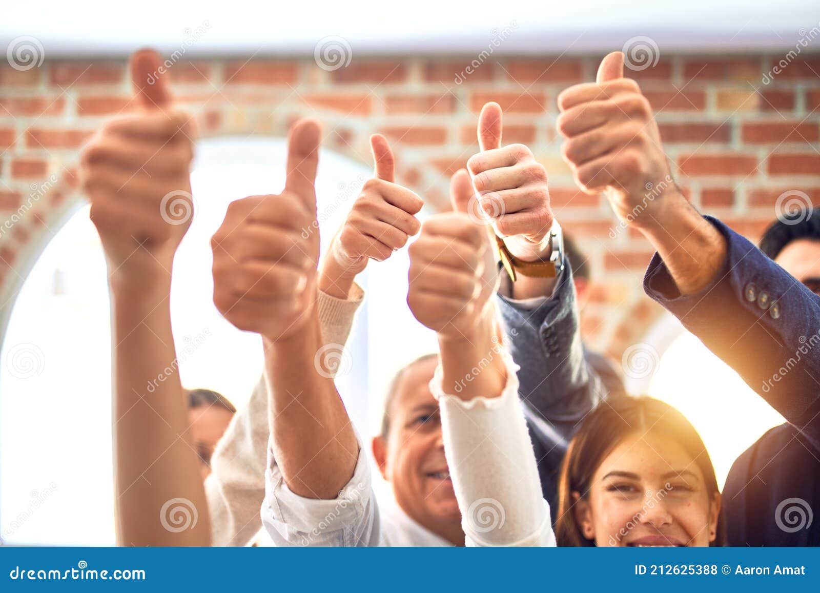 Group of Business Workers Smiling Happy Stock Photo - Image of ...
