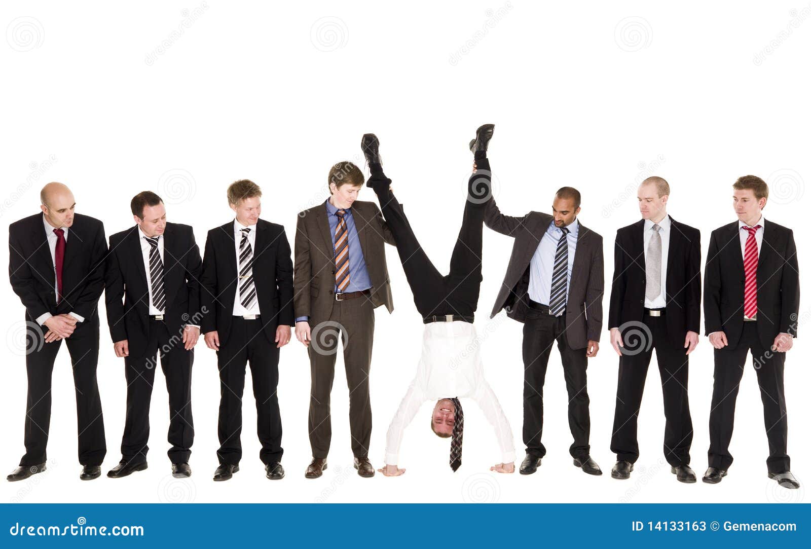 Group of businessmen stock image. Image of upside, team - 14133163