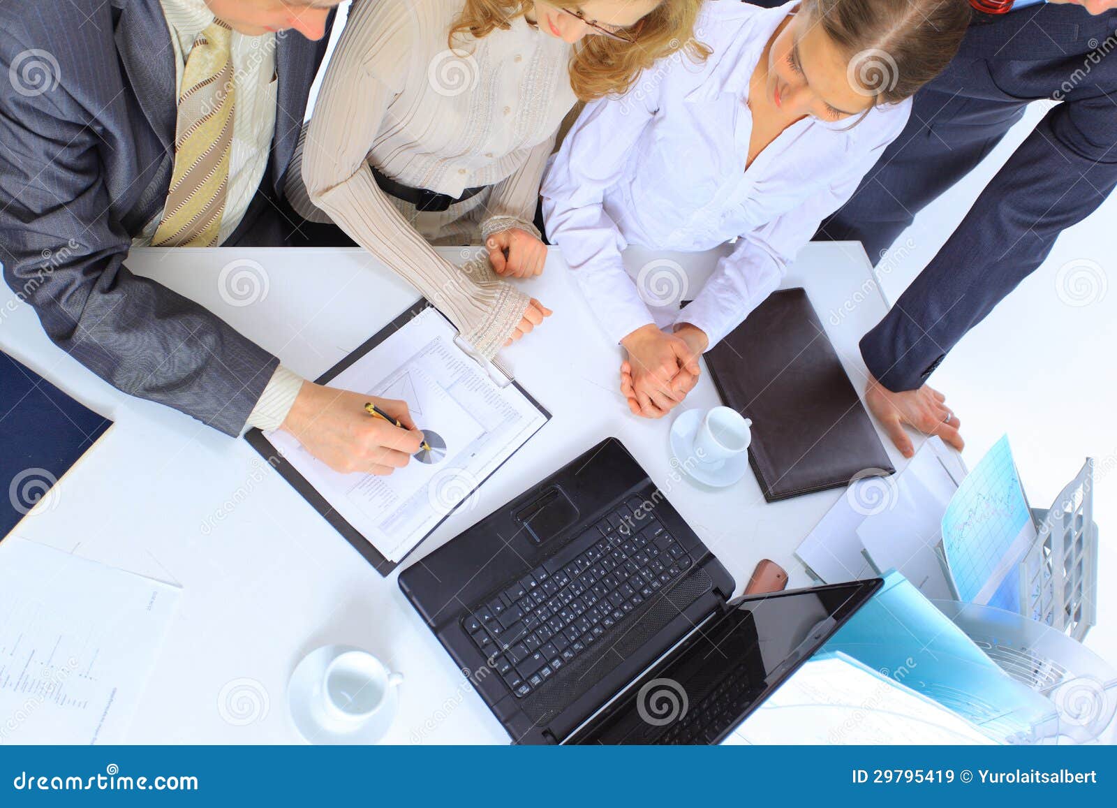Group of Businessmen the Conclusion Stock Image - Image of conceptual ...