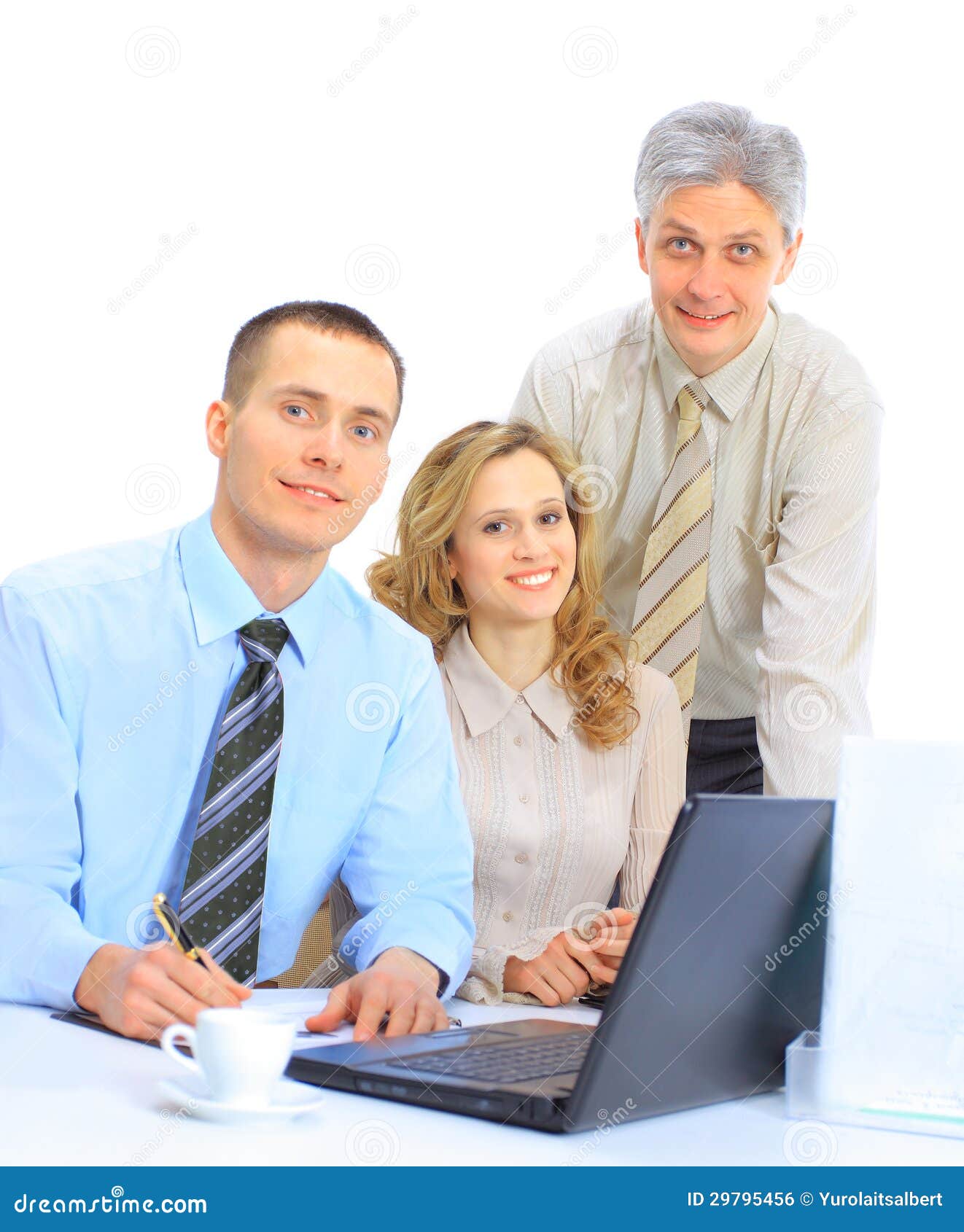 Group of Businessmen the Conclusion Stock Photo - Image of idea ...