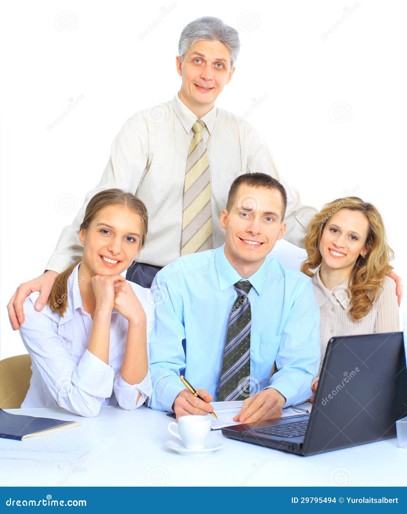 Group of Businessmen the Conclusion Stock Photo - Image of conceptual ...