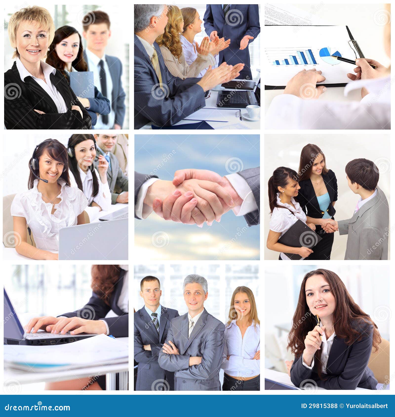 Group of Businessmen the Conclusion Stock Photo - Image of adult ...