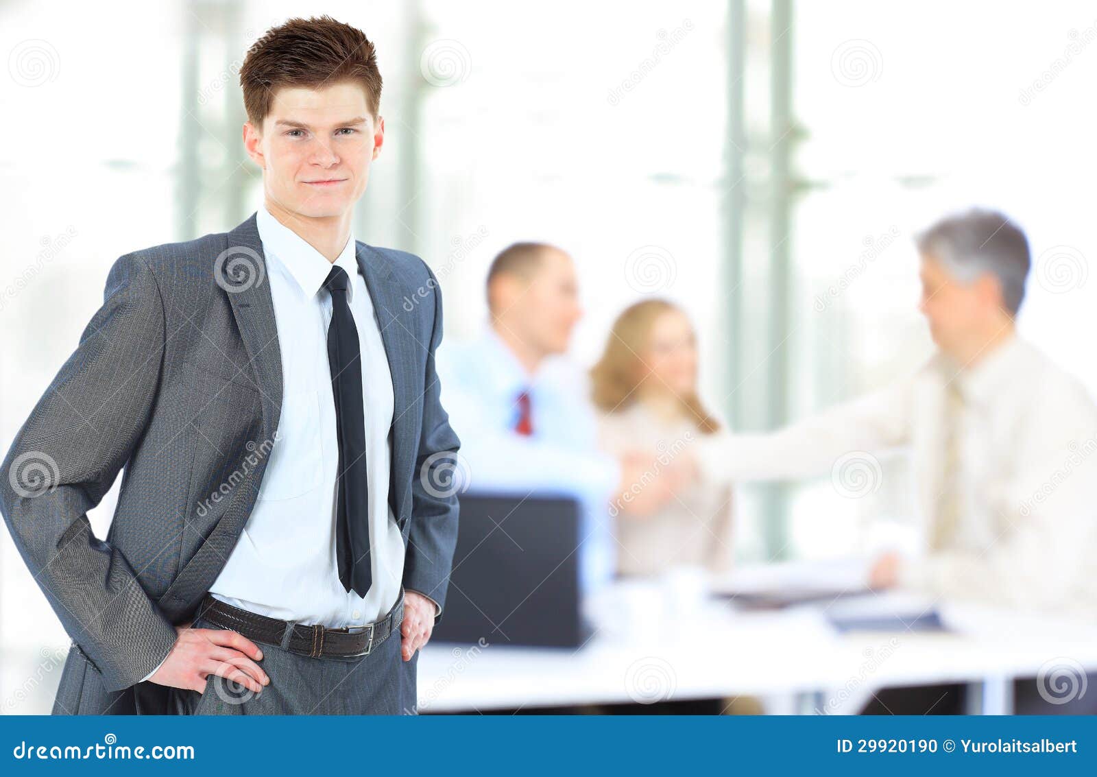 Group of Businessmen the Conclusion Stock Photo - Image of meeting ...