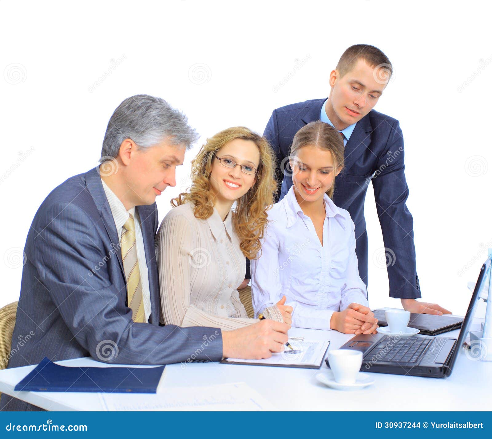 Group of Businessmen the Conclusion Stock Photo - Image of boardroom ...