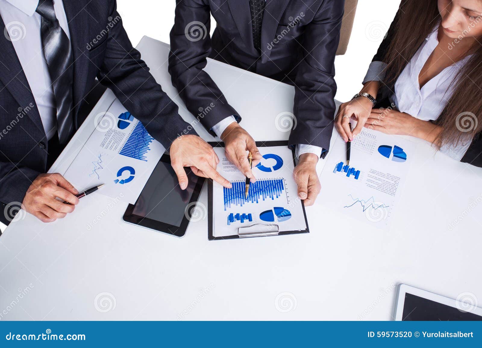 A Group of Businessmen Discussing Stock Photo - Image of confident ...