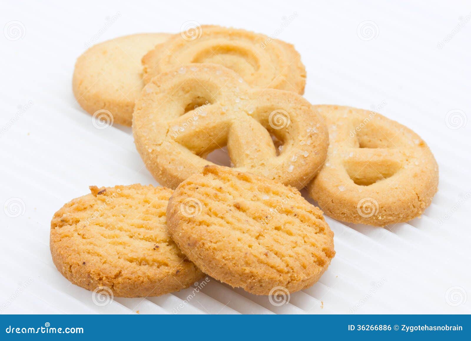 Group of Butter Cookies. stock photo. Image of meal, group - 36266886