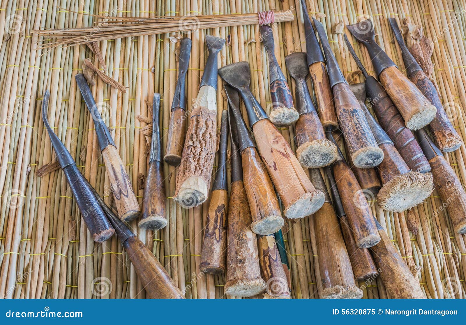 Group of carpenter tools stock image. Image of closeup - 56320875