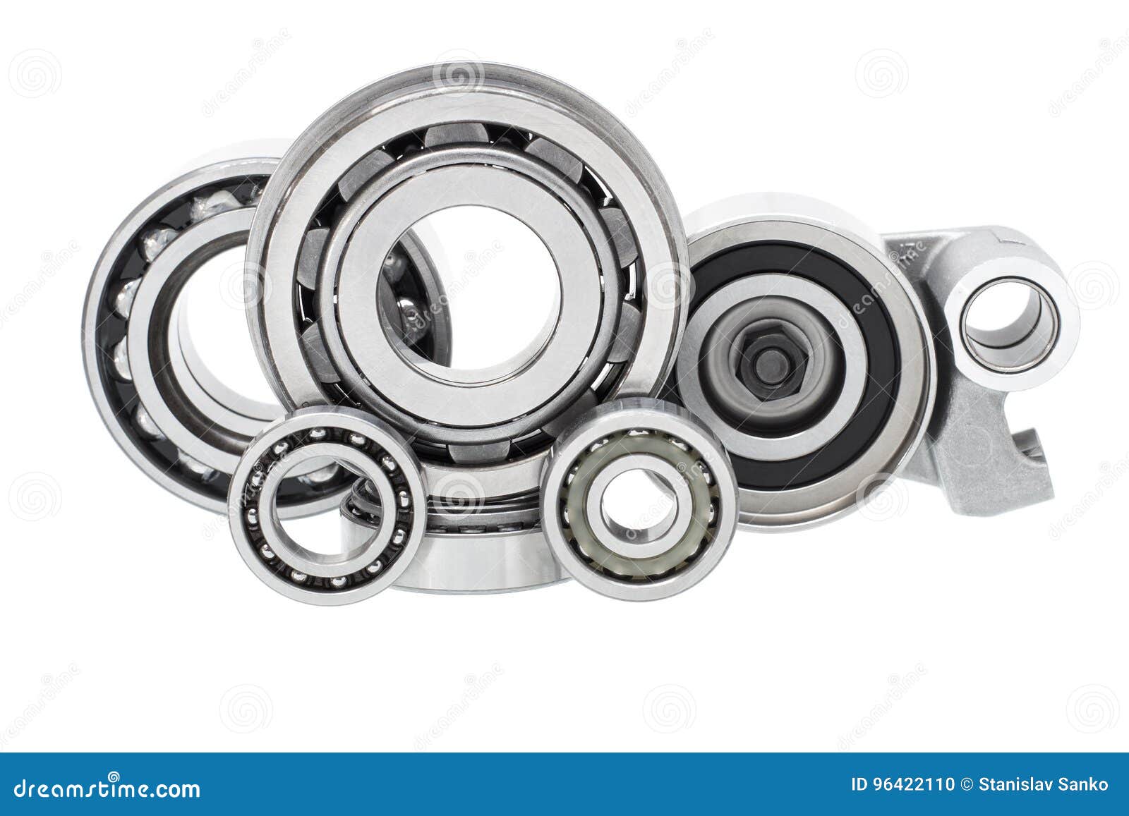 The Set Of Automobile Rollers Of The Gas Distribution System Of The Car ...