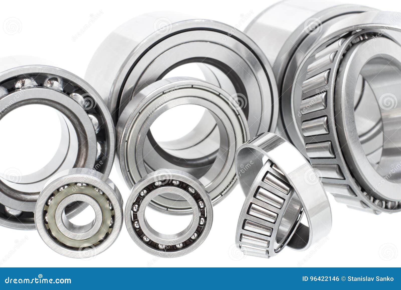 The Set Of Automobile Rollers Of The Gas Distribution System Of The Car ...