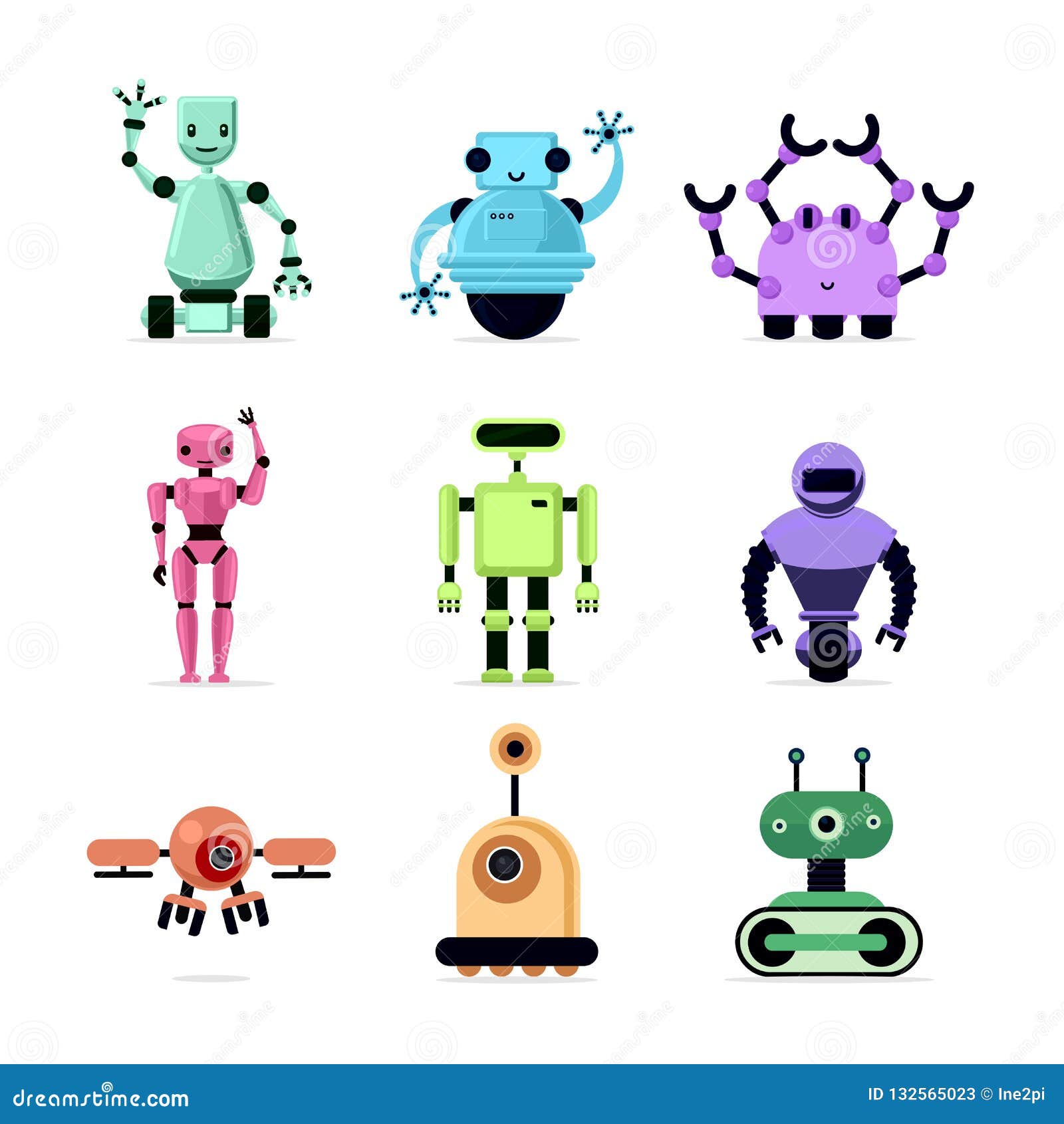 Robot Cartoon Characters Names